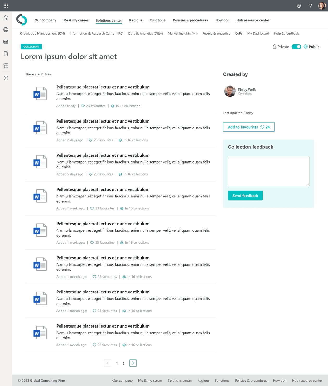 SharePoint knowledge management: 8 best practice examples - Content Formula