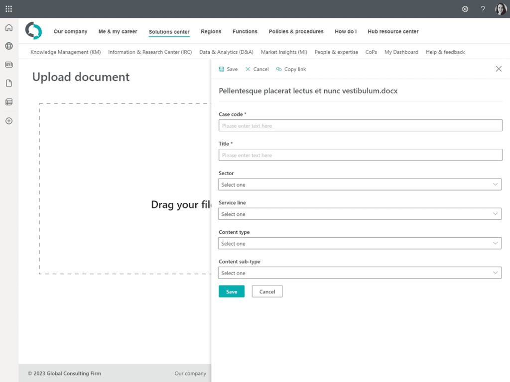 SharePoint knowledge management: 8 best practice examples - Content Formula